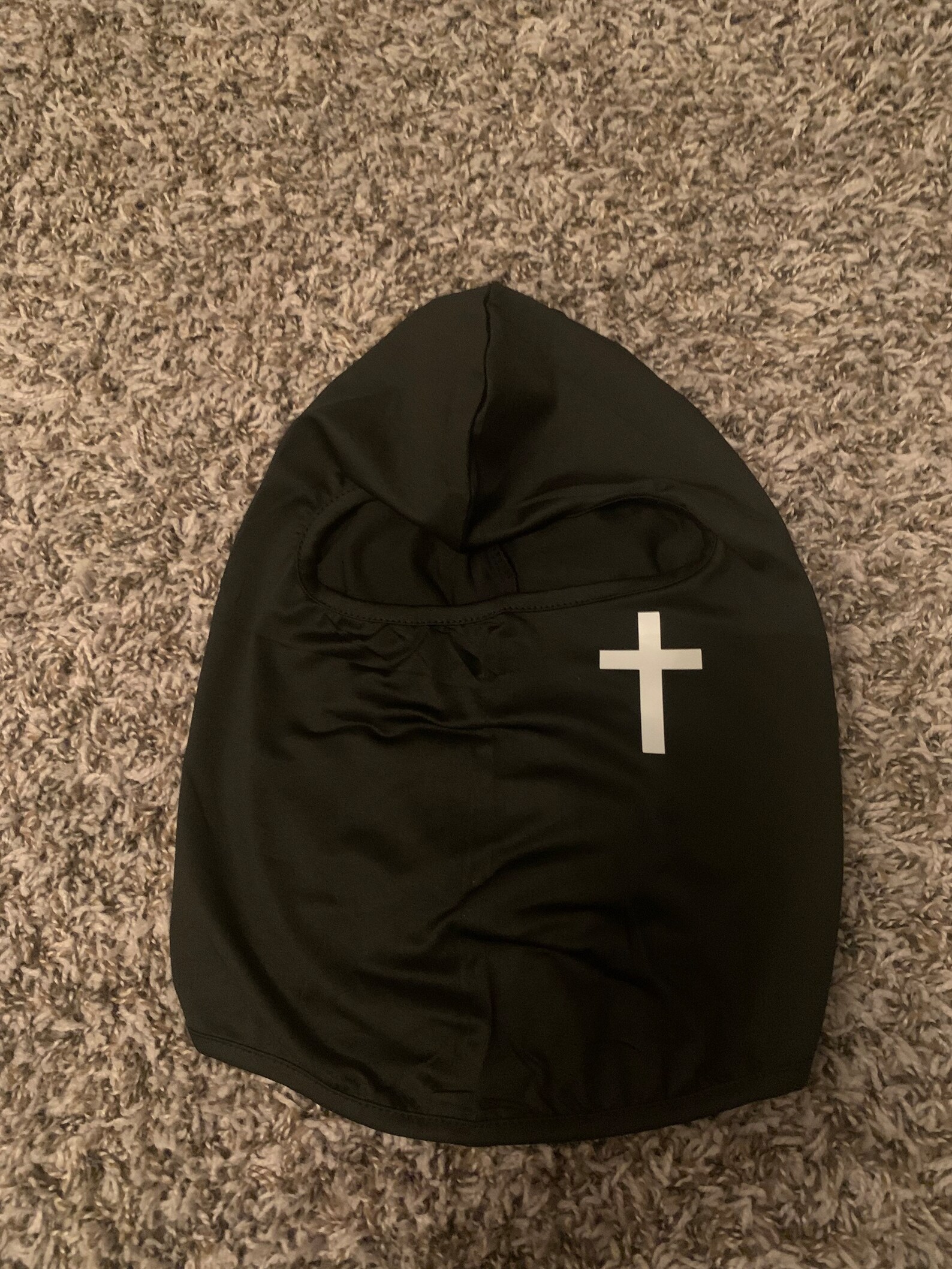 Jesus Cross Custom Ski Mask Black Balaclava Personalized Ski - Etsy