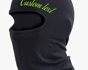 One Hole Ski Mask - Etsy