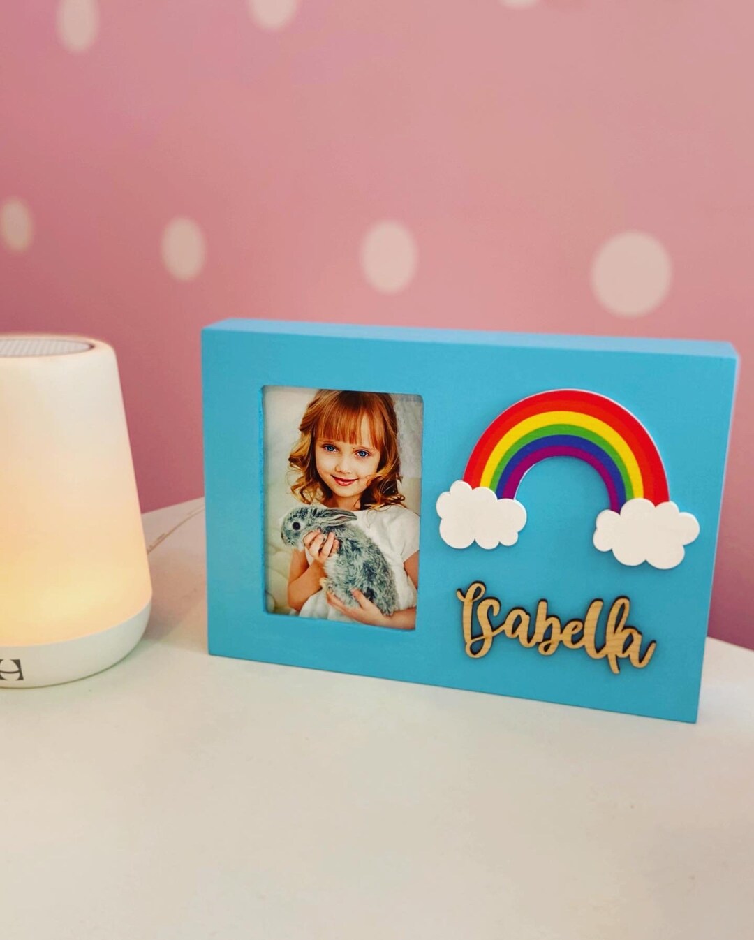 Rainbow Baby | Picture Frame, Photo Frame, Personalized Photo Frame ...