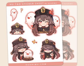 Hu Tao Sticker - Etsy
