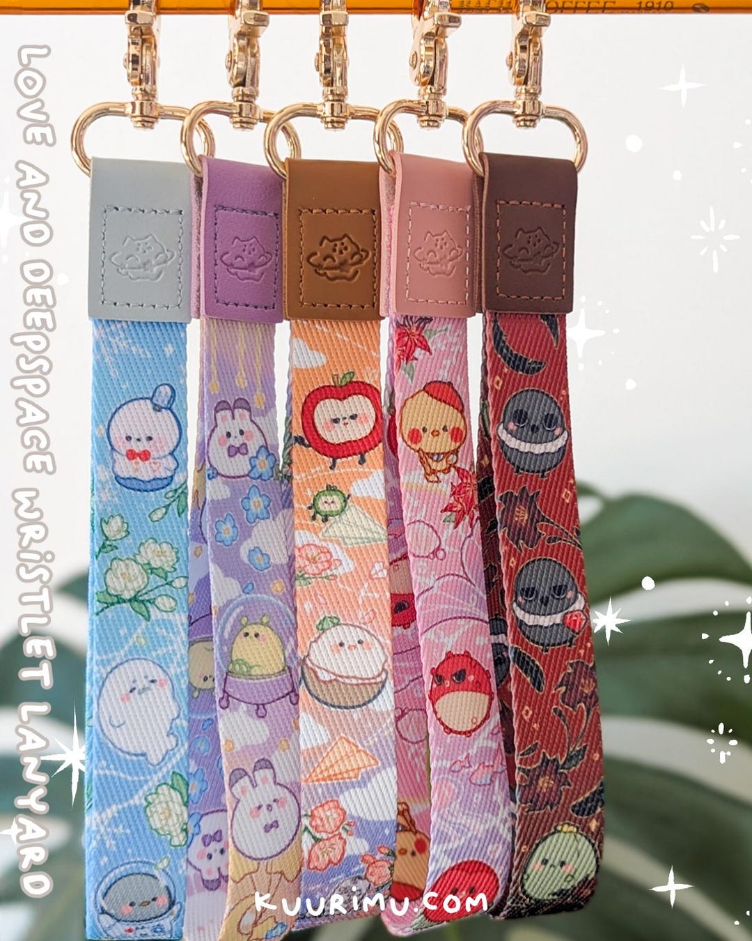 Love and Deepspace Lanyards - Wristlet Length & Long W/ Quick Release - Etsy