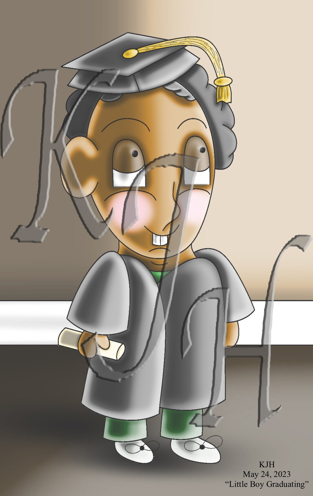 Little Boy Graduating - Etsy