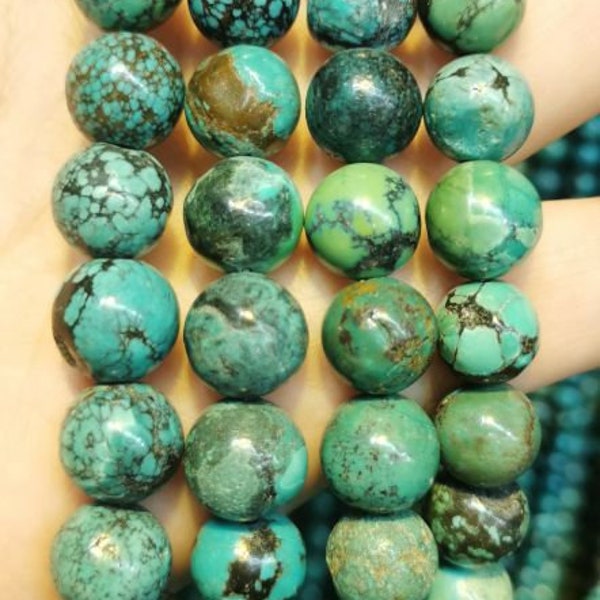 Real Turquoise Beads - Etsy