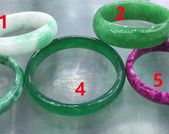 Large Jade Bangle - Etsy