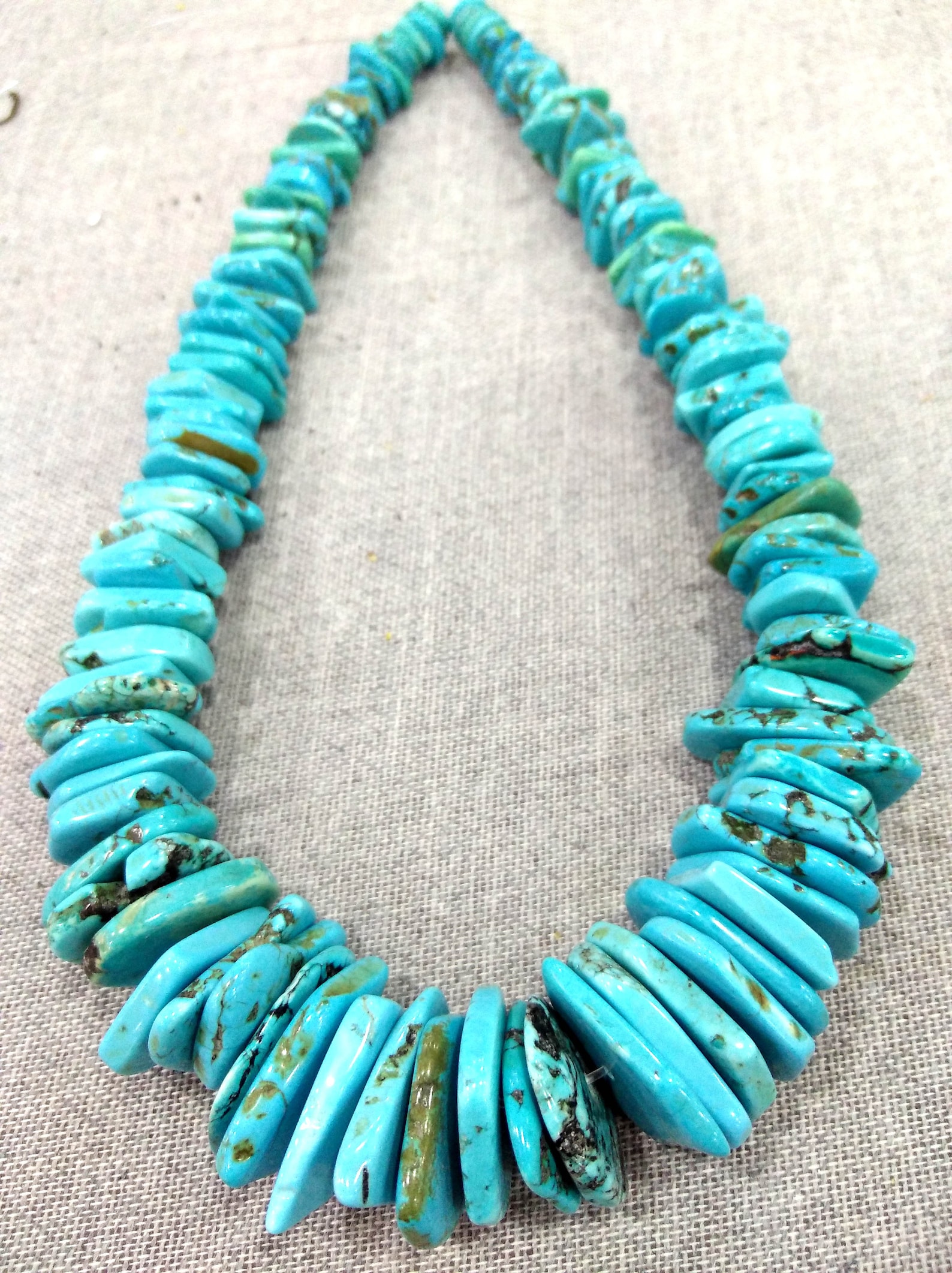 17inch --black Jet --rainbow- Blue Turquoise Magnesite Drilled Slab ...