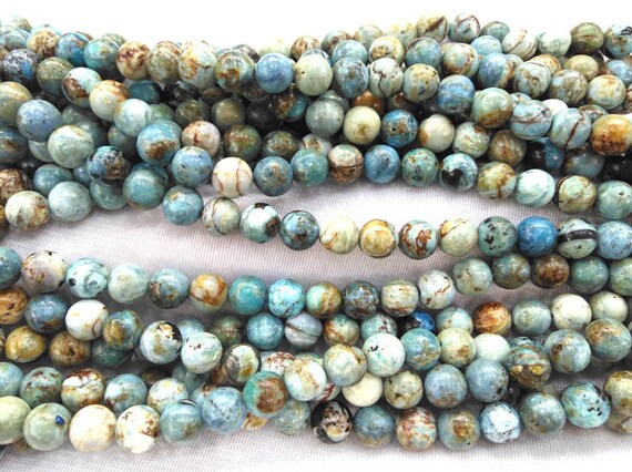 Natural Royal Blue Phoenix Gemstone 6mm 8mm 10mm 12mm 16inch - Etsy