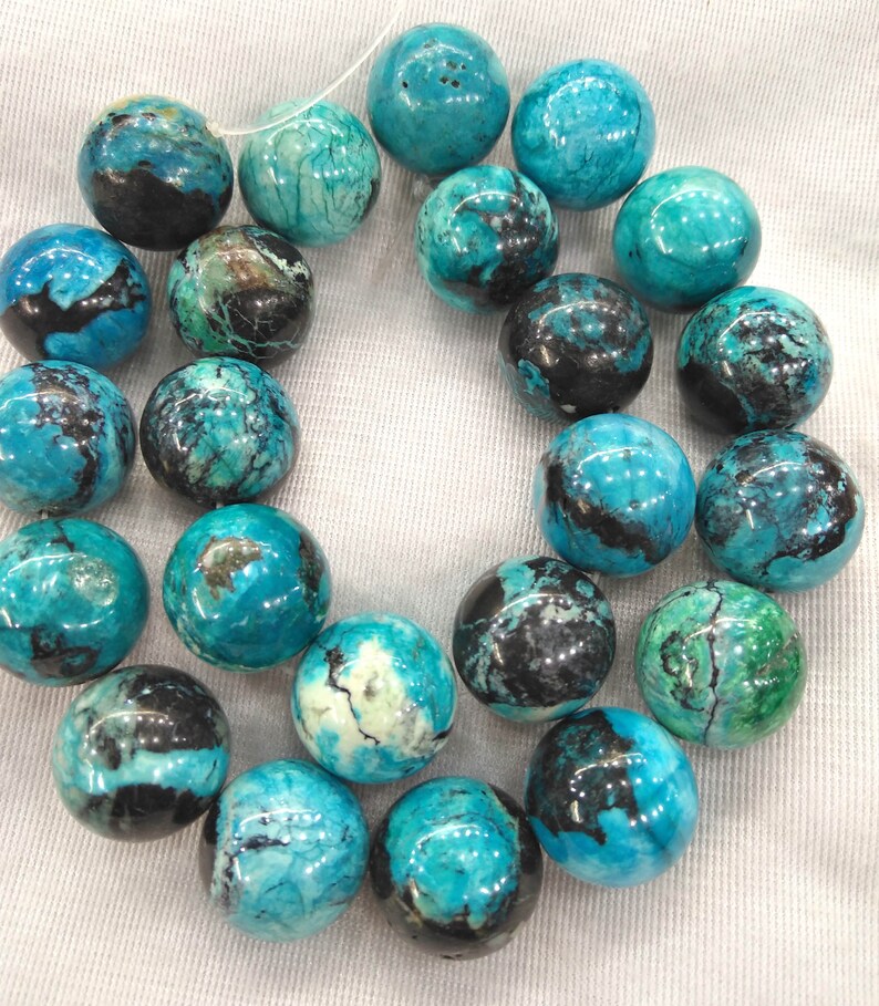 Natural Royal Blue Phoenix Gemstone 6mm 8mm 10mm 12mm 16inch for ...
