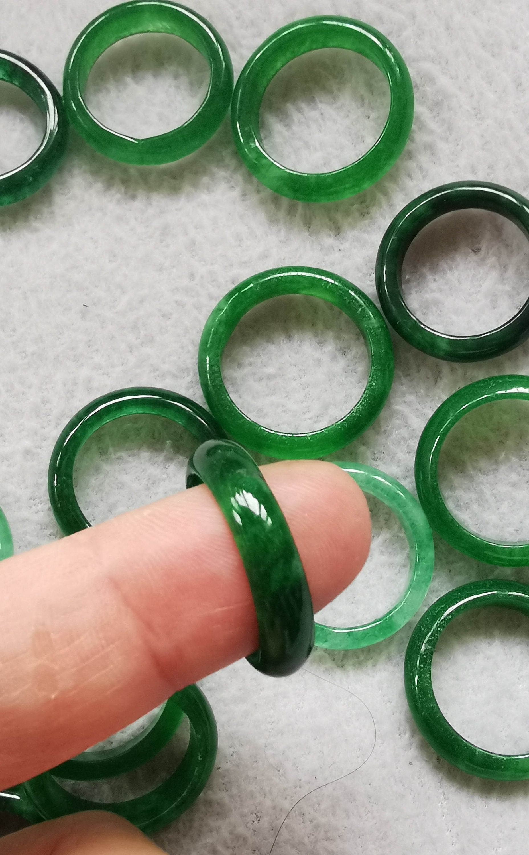 Rare Natural Jade ring Jadeite Rings Pink-Fuchsia | Etsy