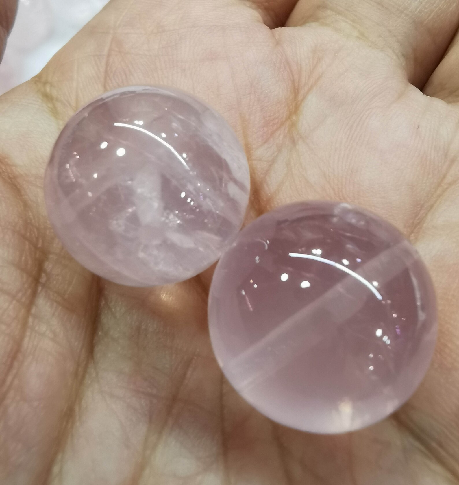 18mm to 4mm Natural Pink Rose Quartz Round Beads Smooth - Etsy