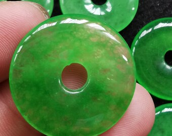 Column Burma Natural Jadeite Jade Pendant 8x30mm Bar Tube With - Etsy