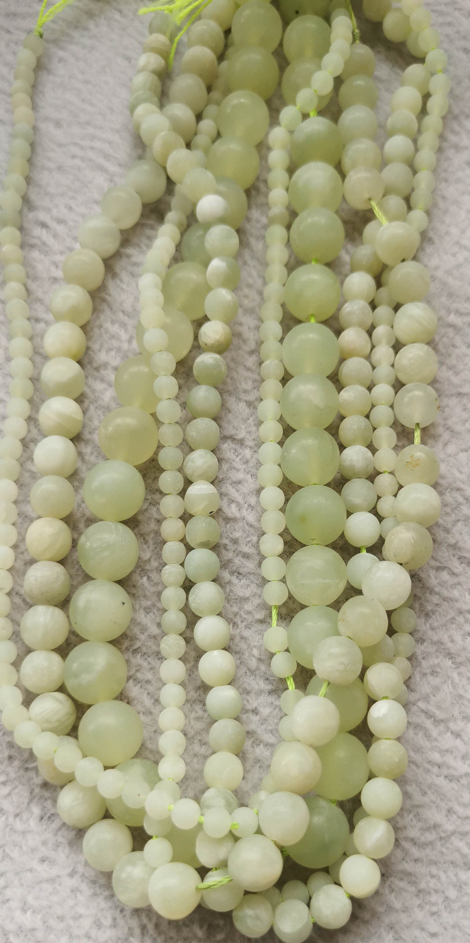 Matte Natural Original Jade --lemon Yellow Jade Round 4mm 6 8 10mm ...