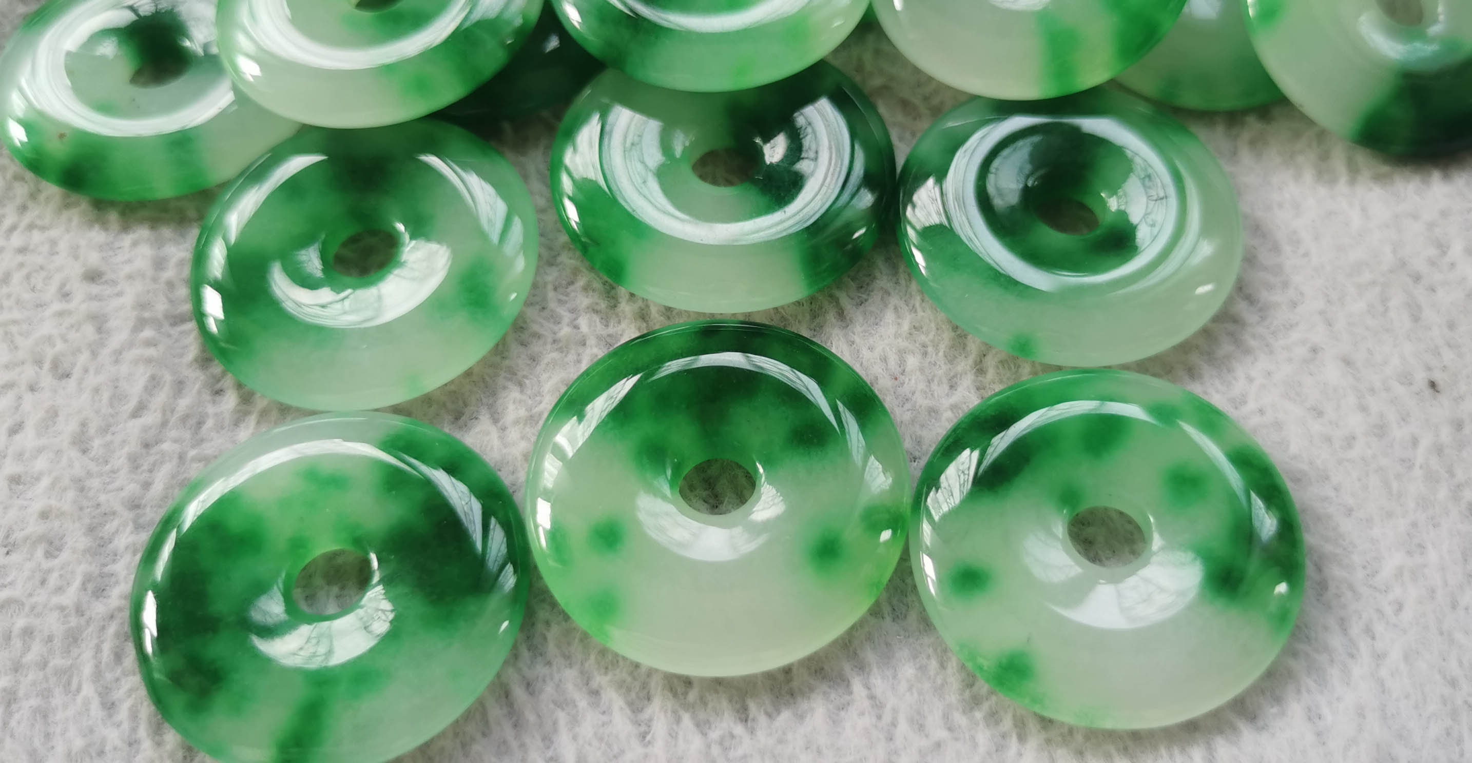 Rare 30mm1.2 Green Jadeite Jade Gemstone Round Circle - Etsy