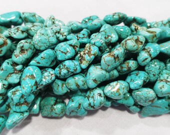 Large Raw Turquoise Stone Freeform Nuggets Drilled Turquoise - Etsy