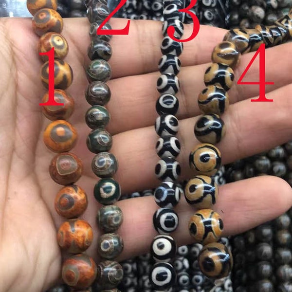 Tibetan Dzi Beads - Etsy