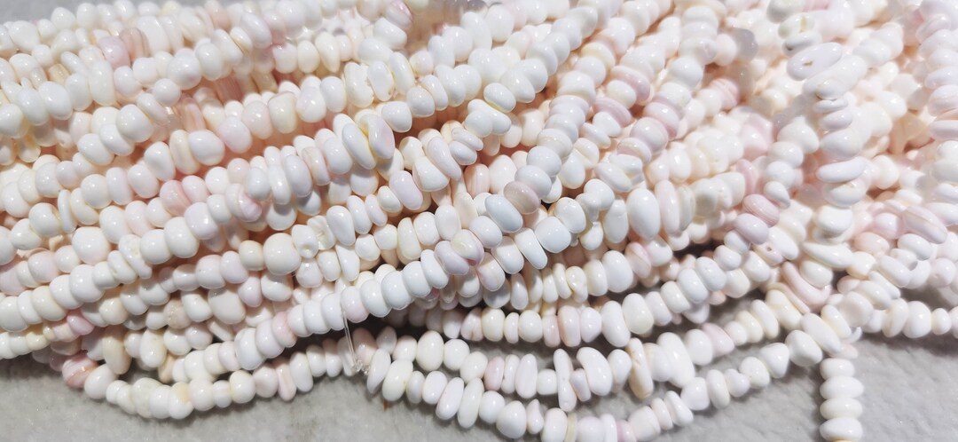 Genuine Pink Conch Shell Chips Beads 16 Inches 4-8mm - Etsy
