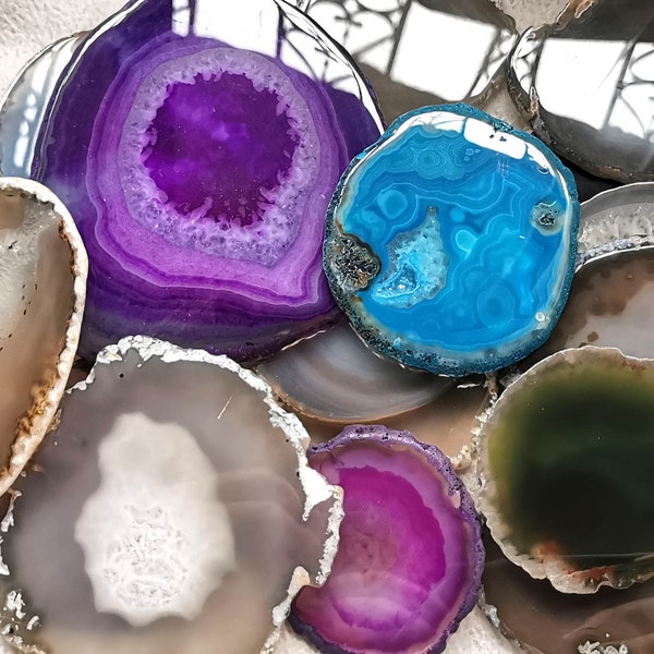Brazilian Agate Slice - Etsy