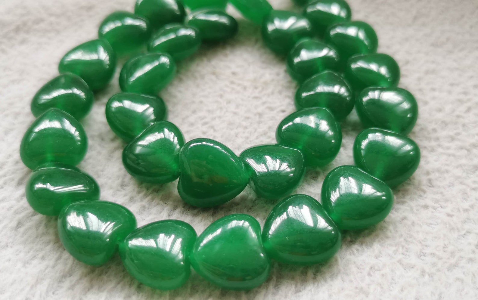 16inch Jade verde / piedra de jadeíta Corazón de amor Esfera | Etsy