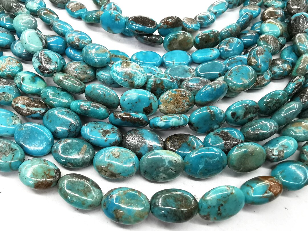 Rare Genuine Turquoise, Gemstone Natural Turquoise,not Treated Egg Oval ...