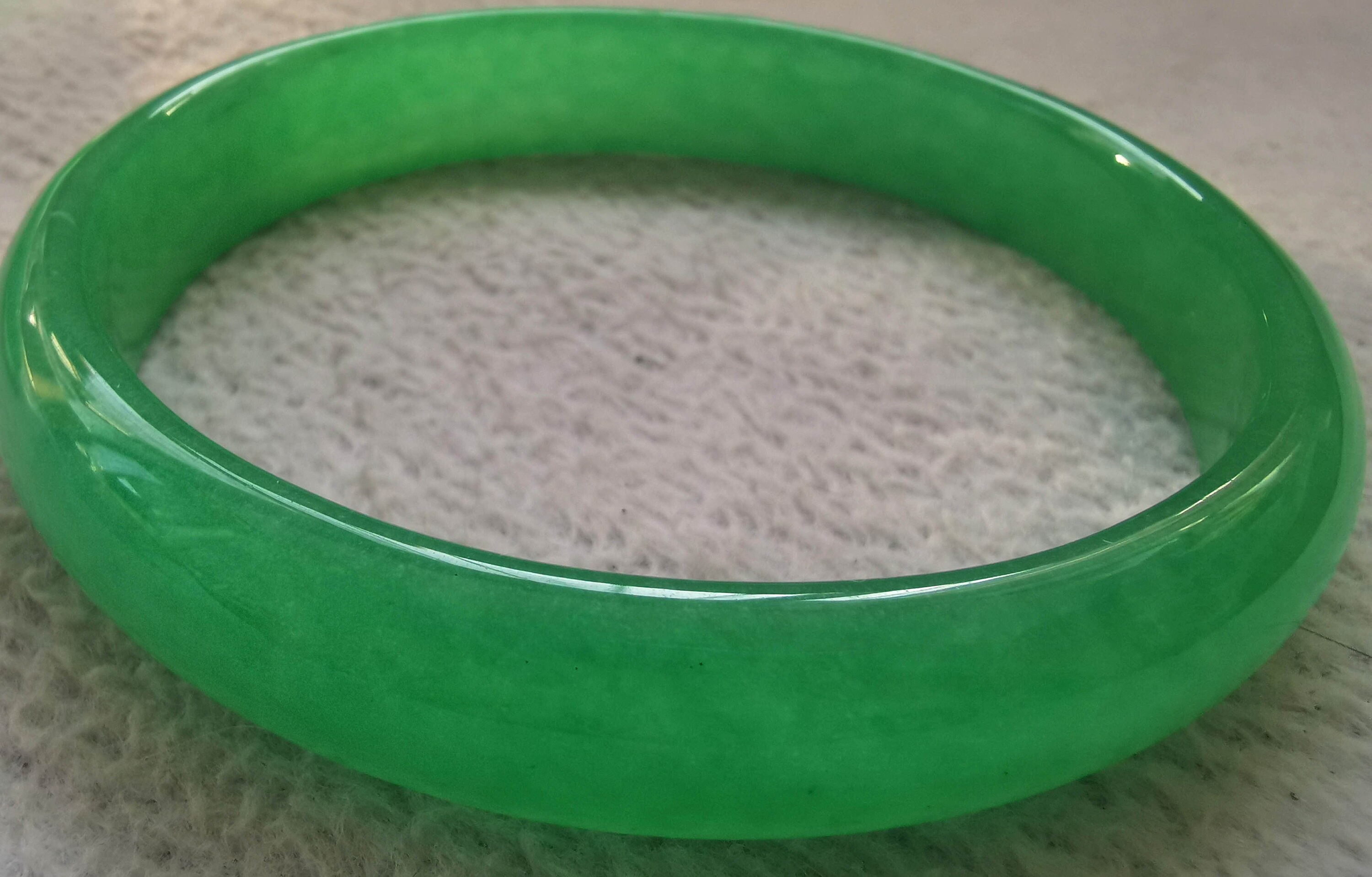 Swiss Blue Jade Bangle- Green Jadeite Jade Bangle Bracelet Lady ...