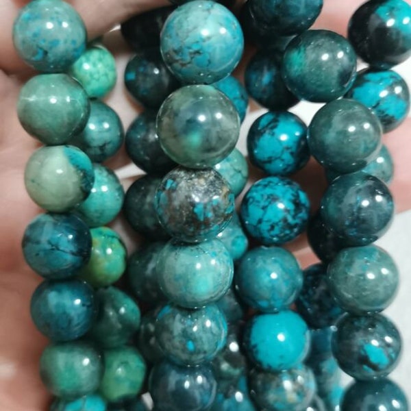 Real Turquoise Beads - Etsy