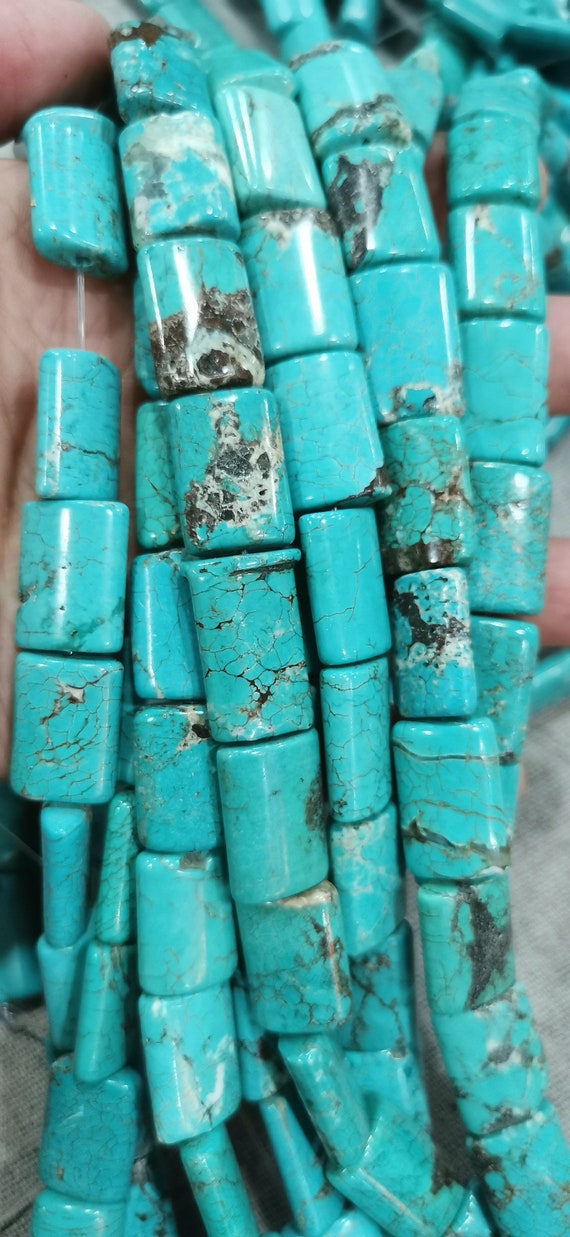 16inch Marble Matrix Turquoise Slab Rectangle Ablong Pillow - Etsy