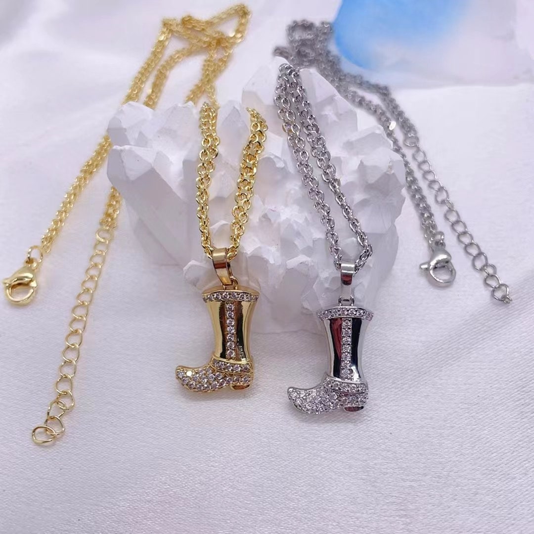 Pavé Stiletto Shoe Dangle Charm, Charms for Bracelet, Girl Dangle ...