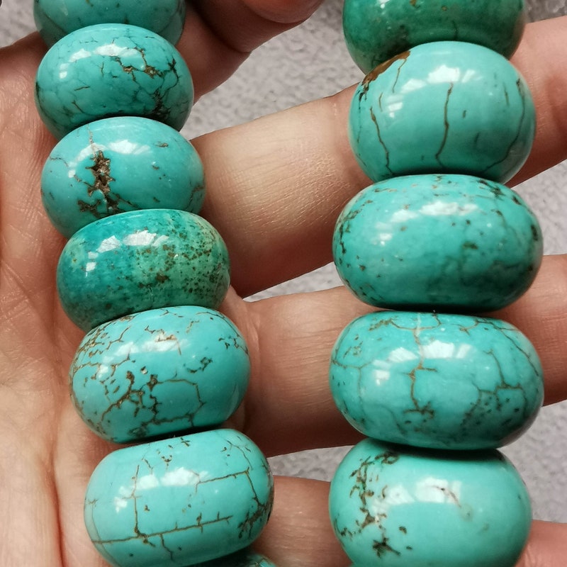 Real Turquoise Beads - Etsy