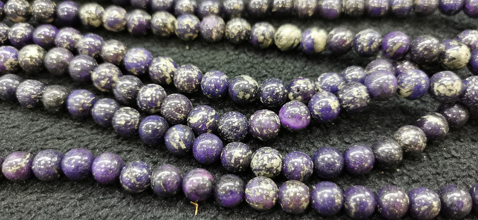 High Quality -- Natural Pyrite Crystal Beads 6mm 8mm 10mm 12mm Loose ...