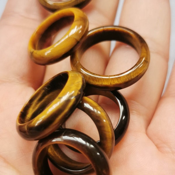 Tiger Eye Ring - Etsy