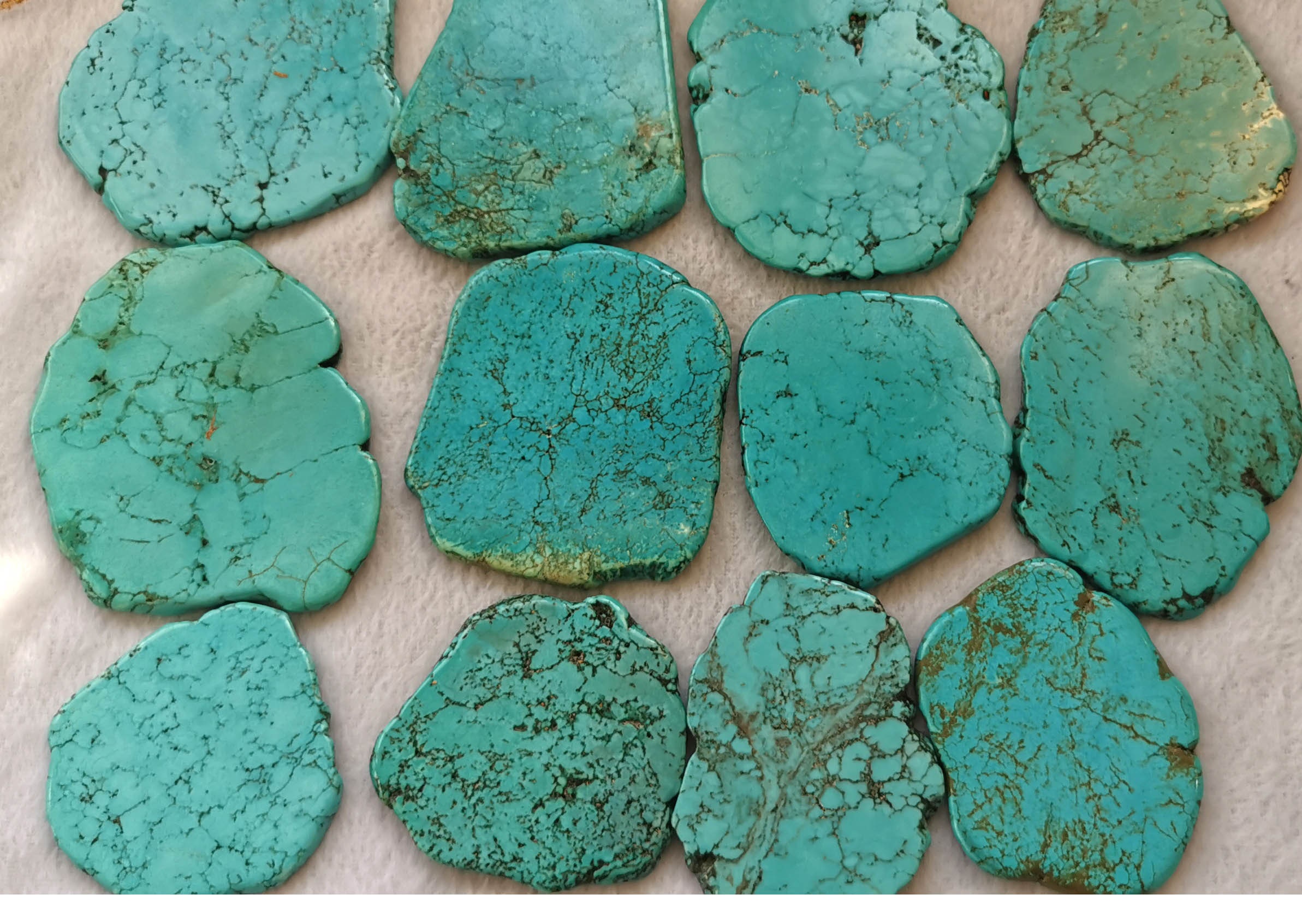 5pcs Rough Turquoise Sotne Undrilled Natural Freeform Slab - Etsy