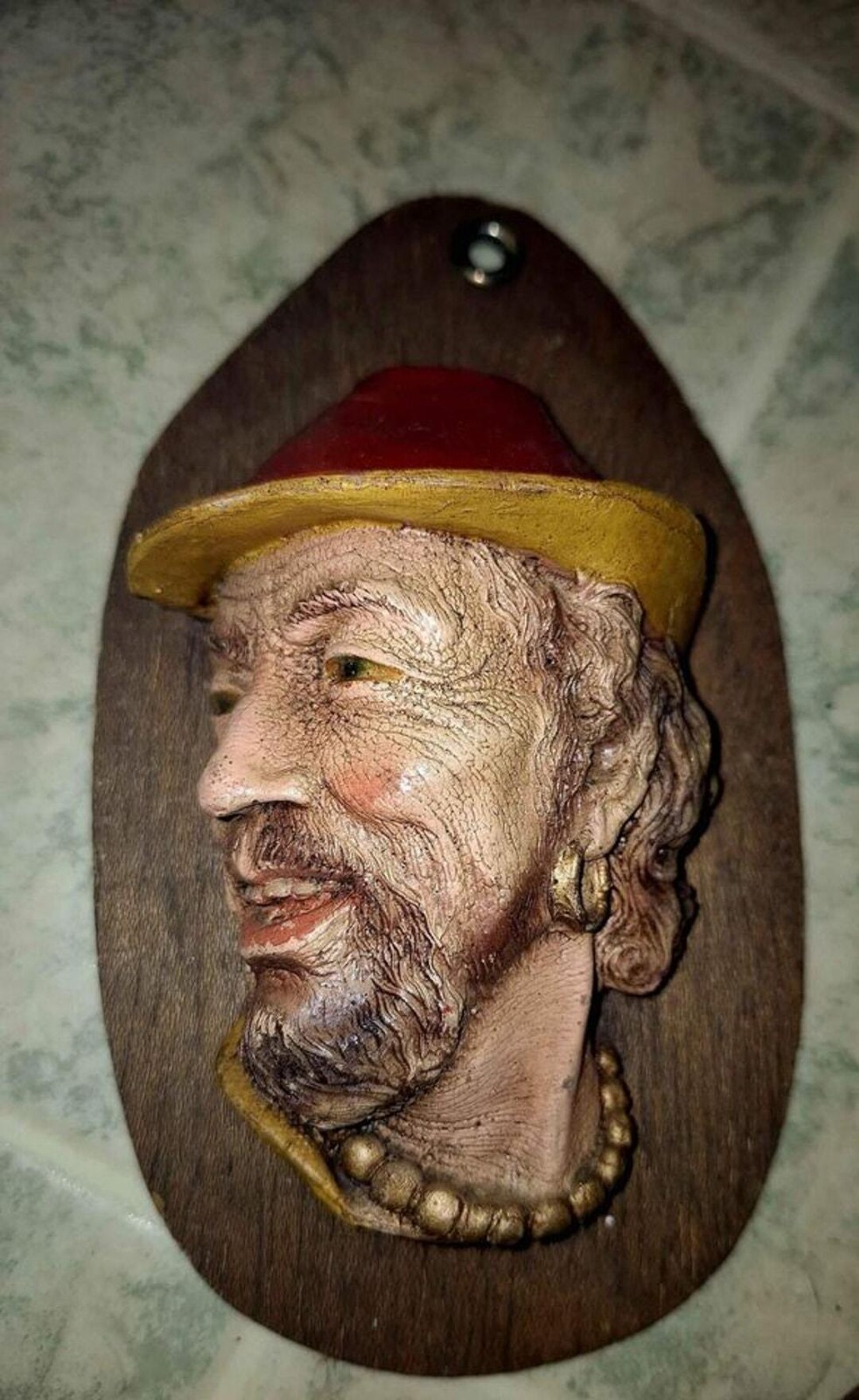 Vintage Bossons Chalkware Head Chensing 1960 - Etsy