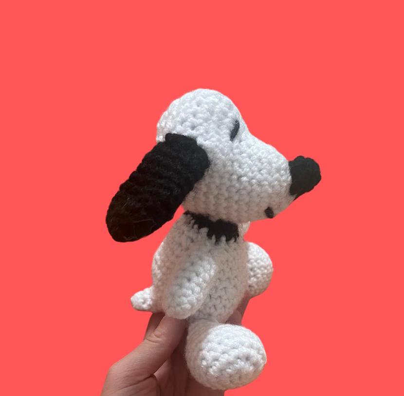 Mini Snoopy Crochet Stuffy - Handmade Snoopy Plush, Custom Peanuts ...