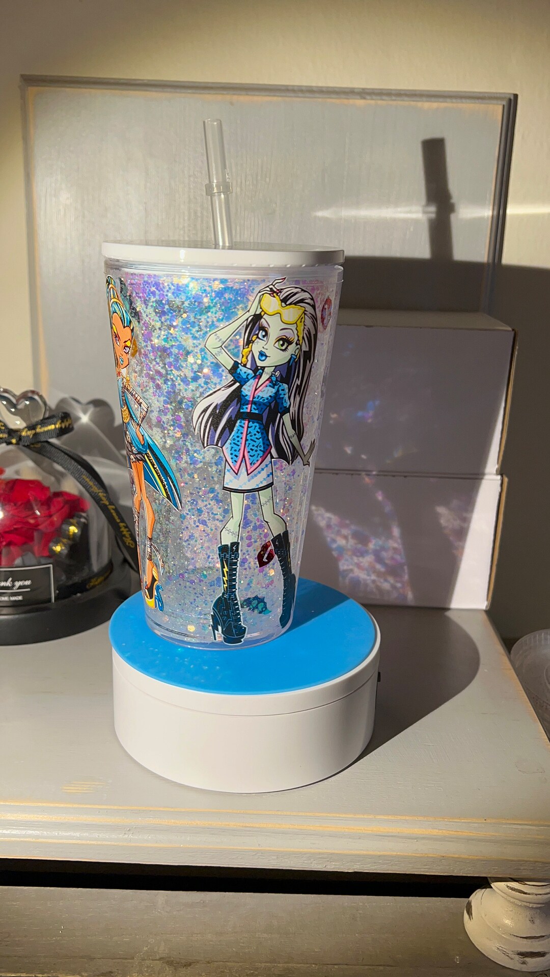 Monster High Snow Globe Tumbler - Etsy