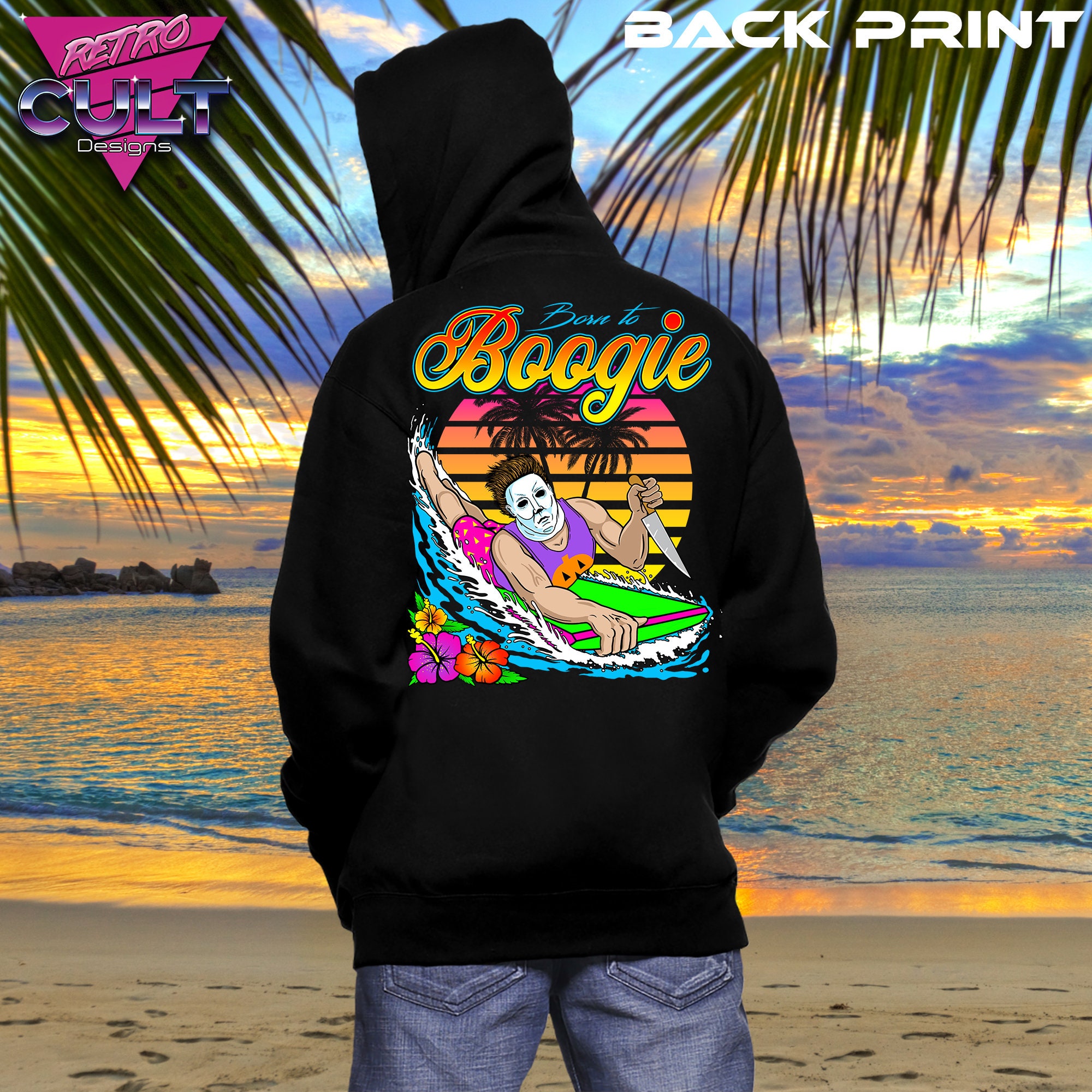 Killer Waves / HORROR / BEACH / RETRO / 80s / Mens / Womens/ - Etsy