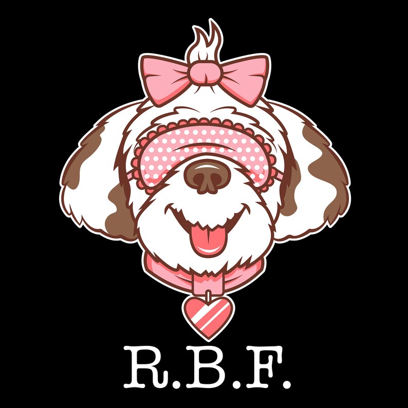 Resting Bitch Face T Shirt / RBF / Puppy / Cute / Cartoons/ Dogs / Mens ...