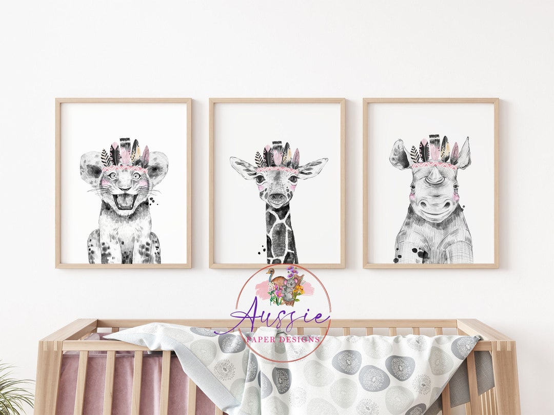 Printer Safari Animals Safari Animal Prints African Animal - Etsy