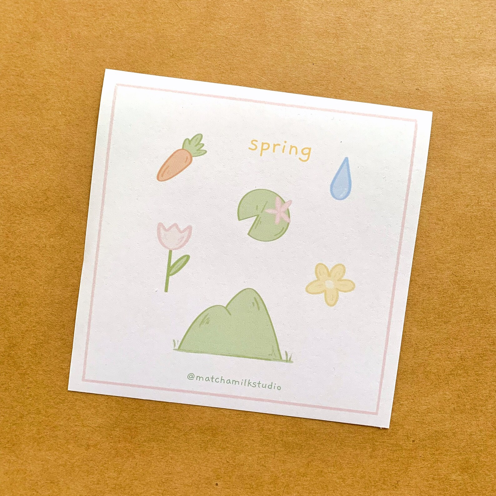 Sticker Bundle Happy Flower Sticker Spring Sticker Sheet - Etsy