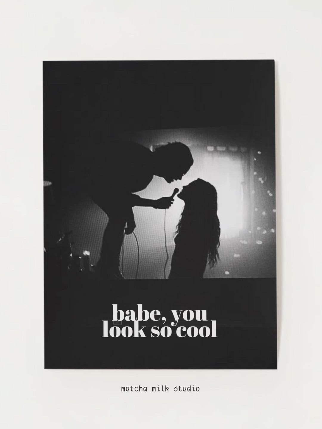 The 1975 Robbers Poster, Babe You Look so Cool, Digital Download Wall ...