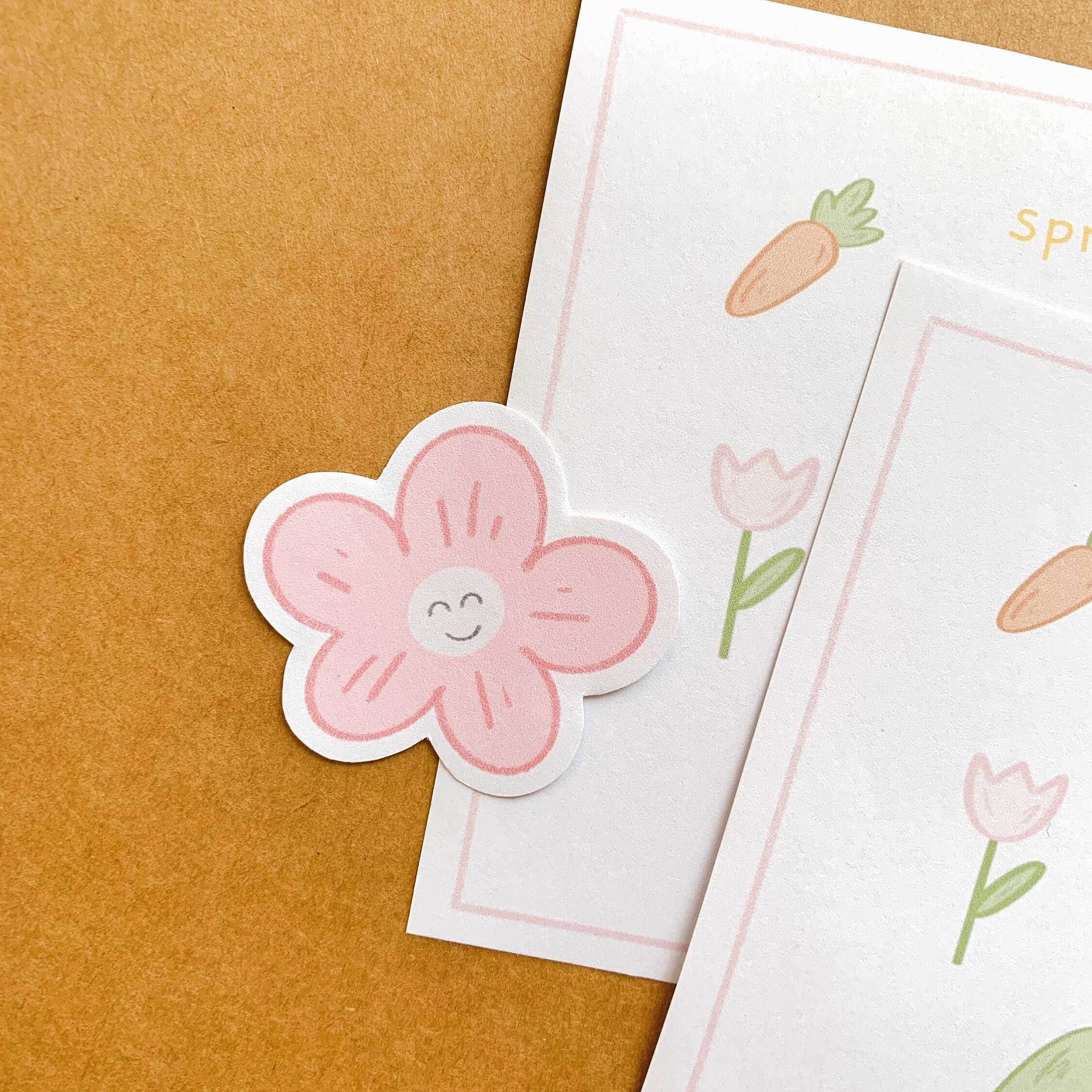 Sticker Bundle Happy Flower Sticker Spring Sticker Sheet - Etsy