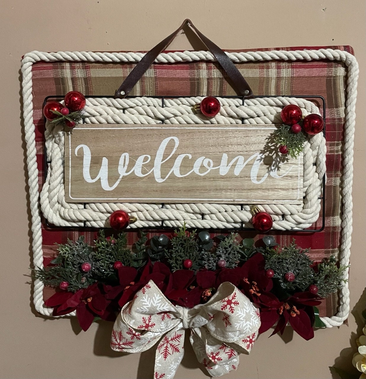 Large Christmas Sign - Etsy