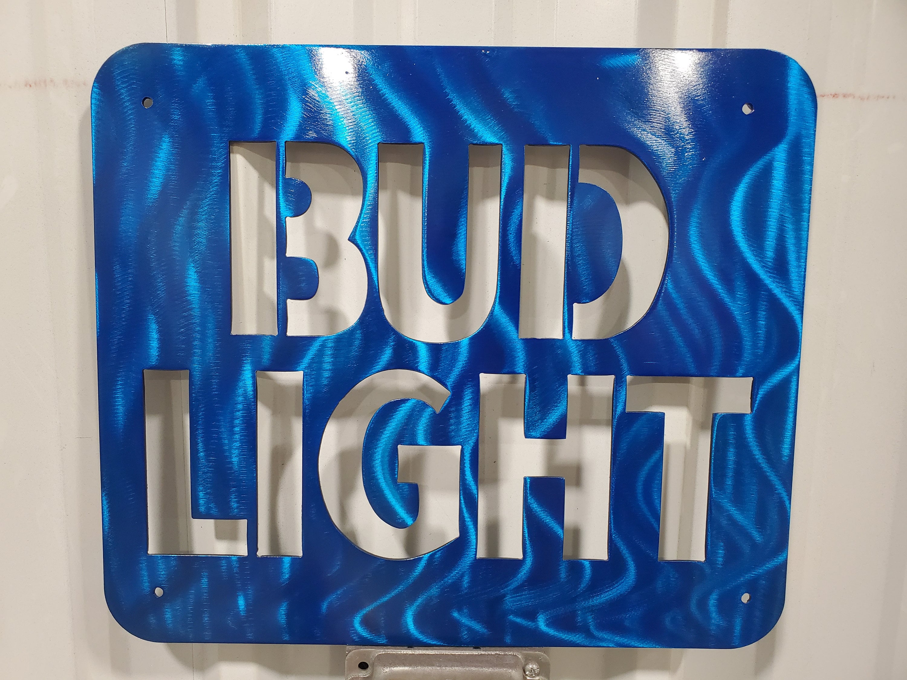 Vintage Bud Light Beer Wall Sign / Light - munimoro.gob.pe
