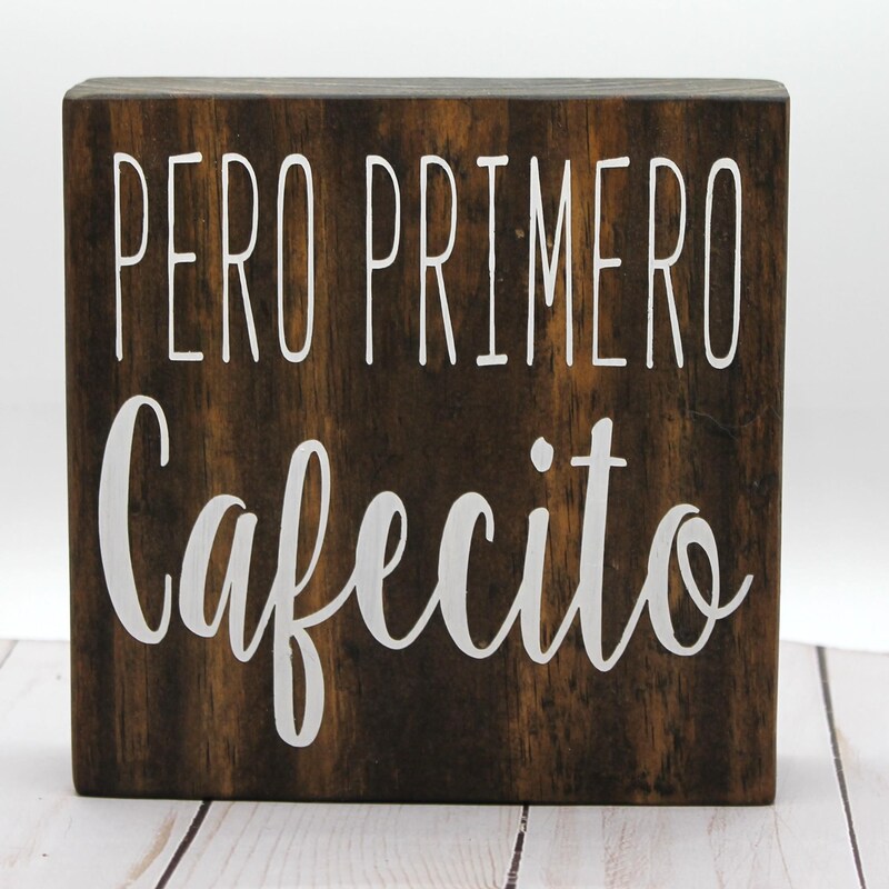 Cafecito Sign - Etsy