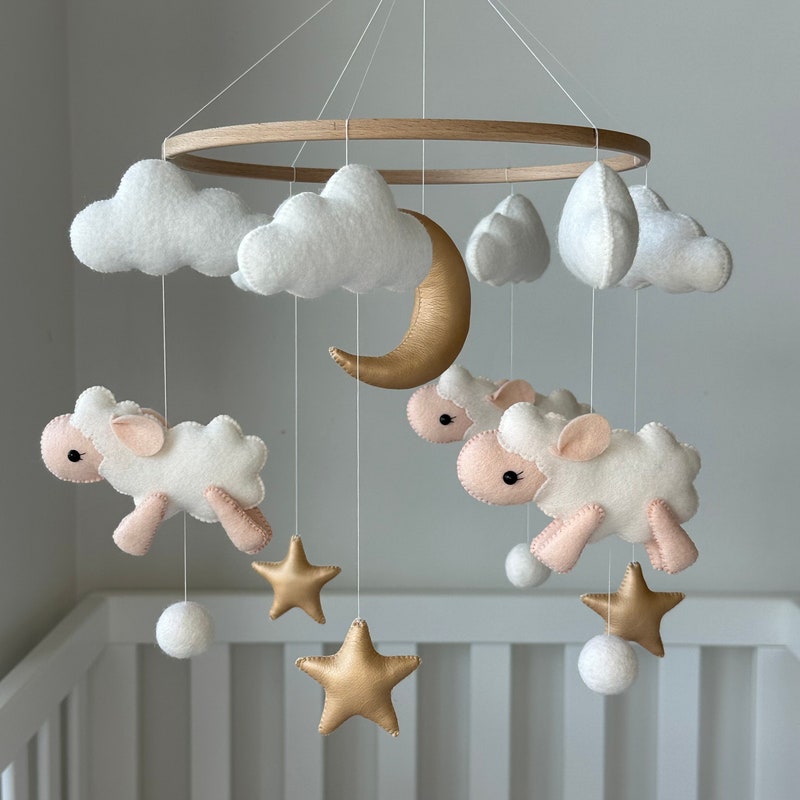 Sheep Mobile - Etsy