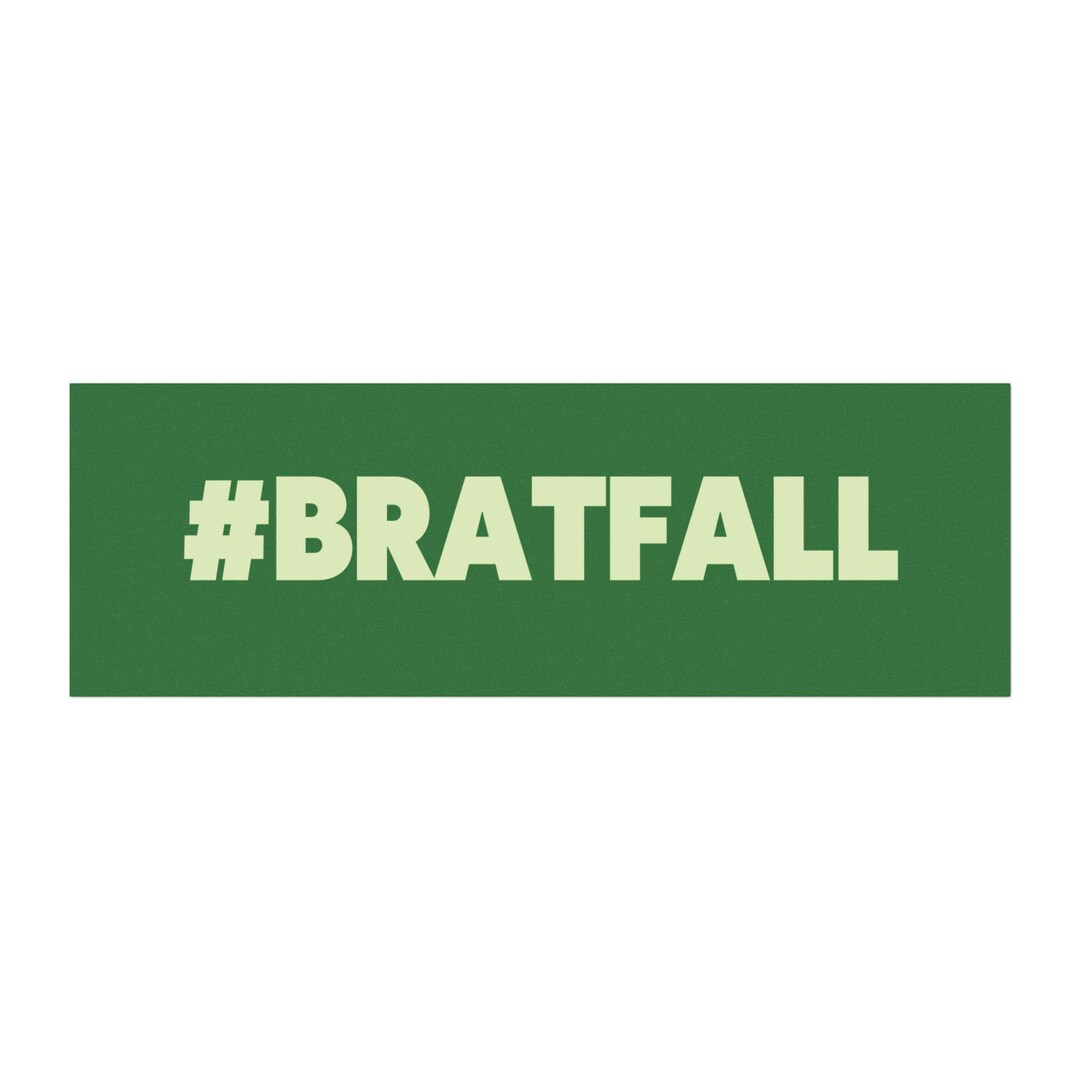 BRAT FALL Car Magnet Kamala Harris 2024 Campaign Magnet Charli XCX ...