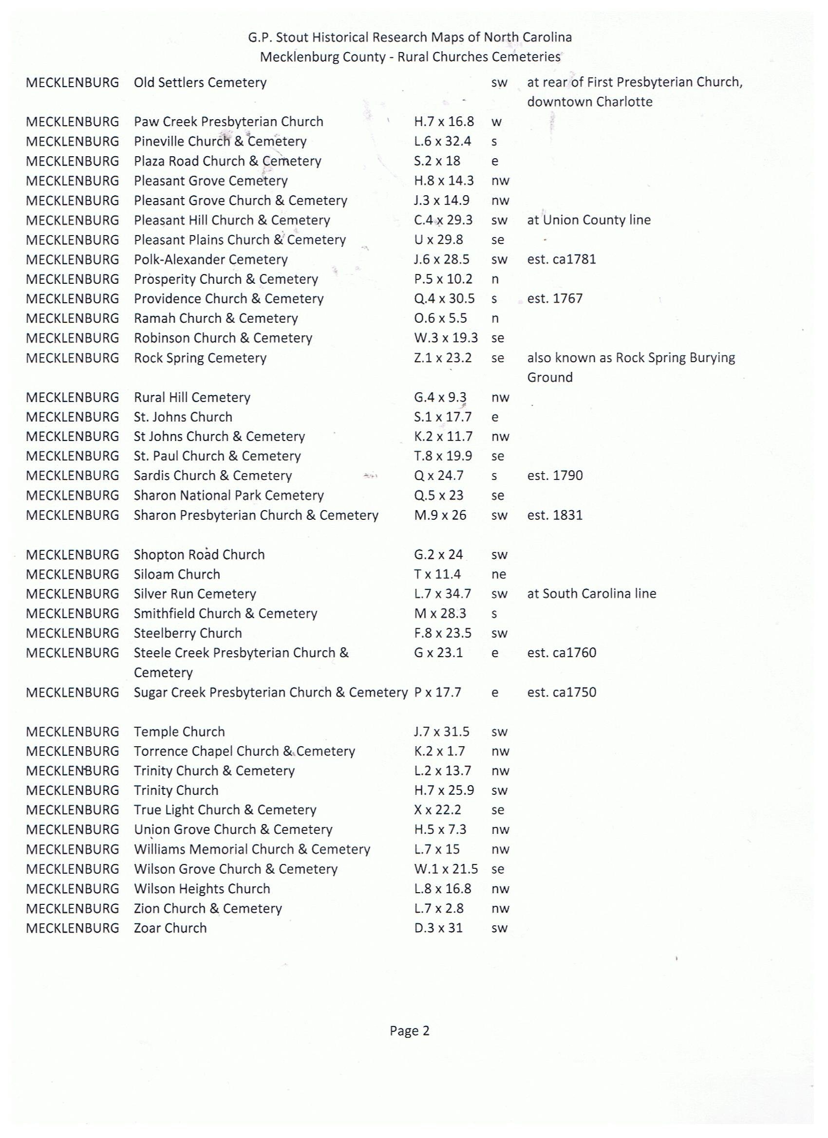 Historical Research Maps of North Carolina - Etsy