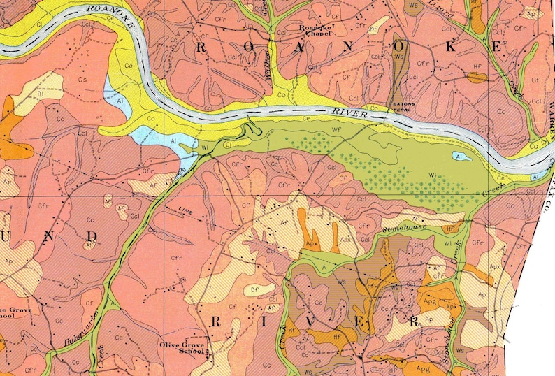 North Carolina Soil Survey Maps - Etsy