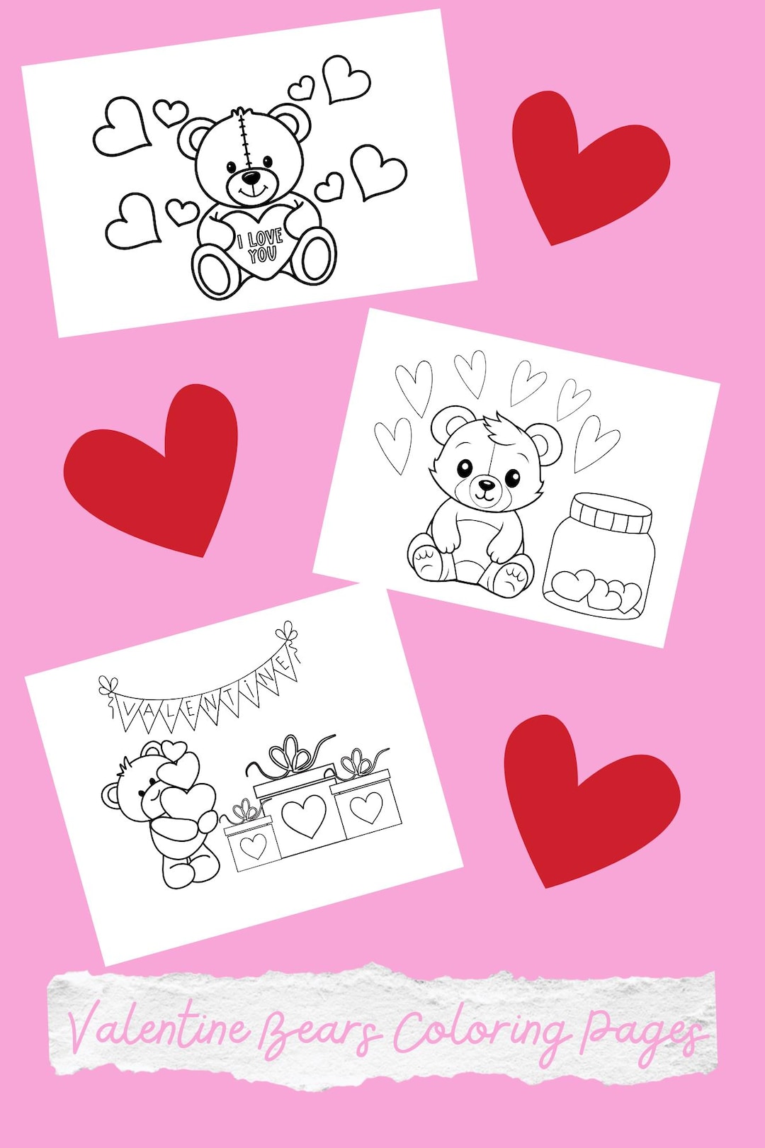 15 Valentine Bear Coloring Pages |printable Valentine Coloring Pages ...