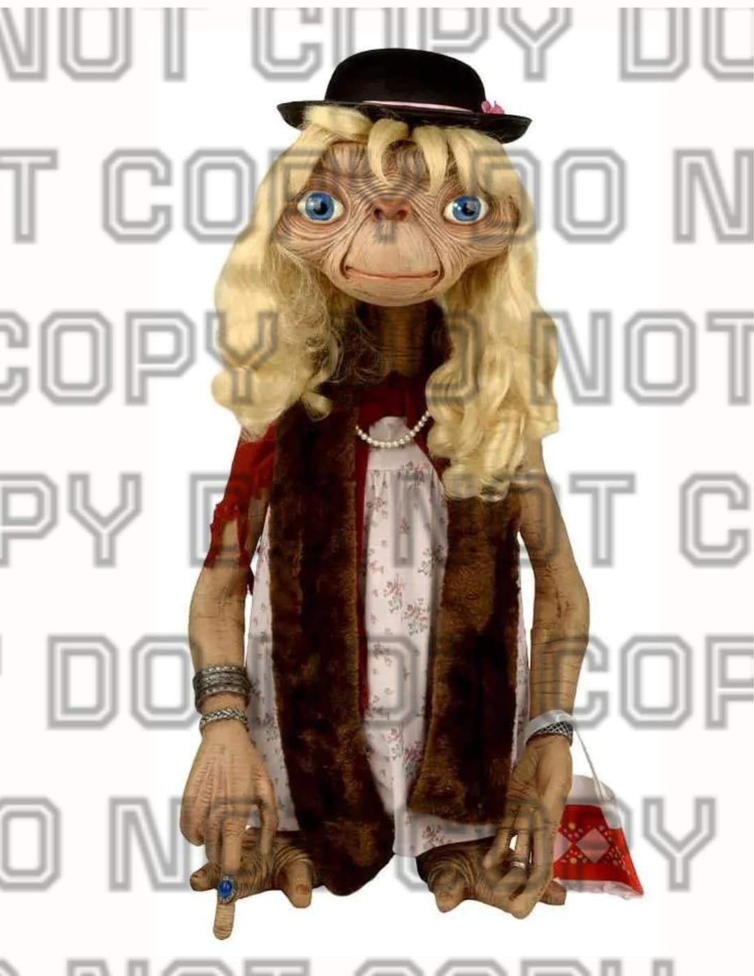 ET WIG DRESS Png Comes With 2 Files - Etsy