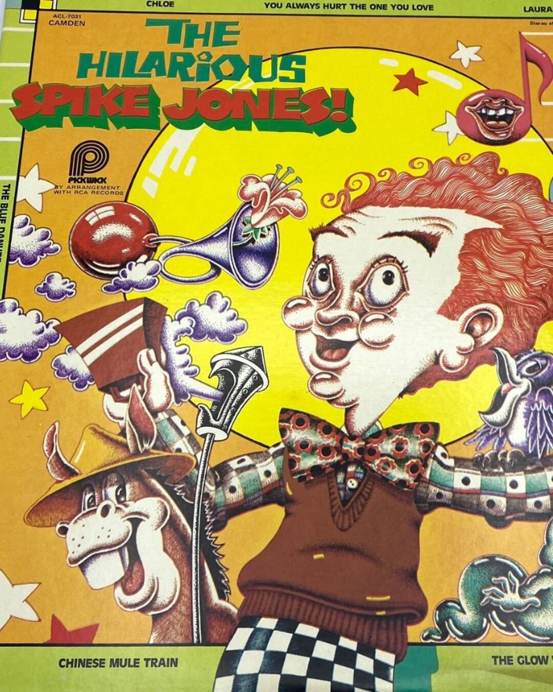 1976 the Hilarious Spike Jones Vinyl Record Vintage 70s - Etsy