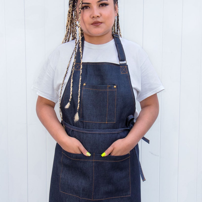 Denim Apron - Etsy